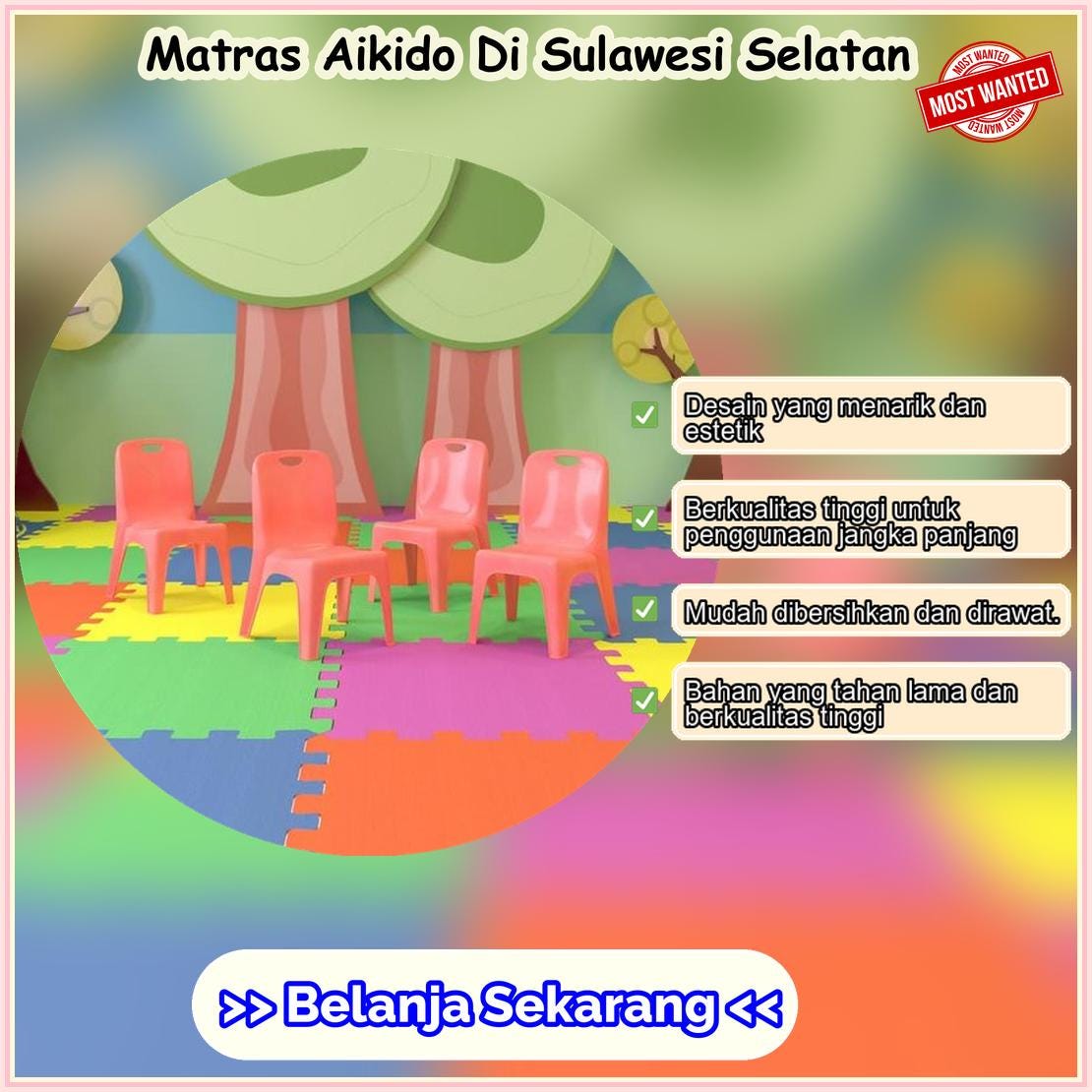 Matras Aikido Di Sulawesi Selatan - Matras Gulat - Medium