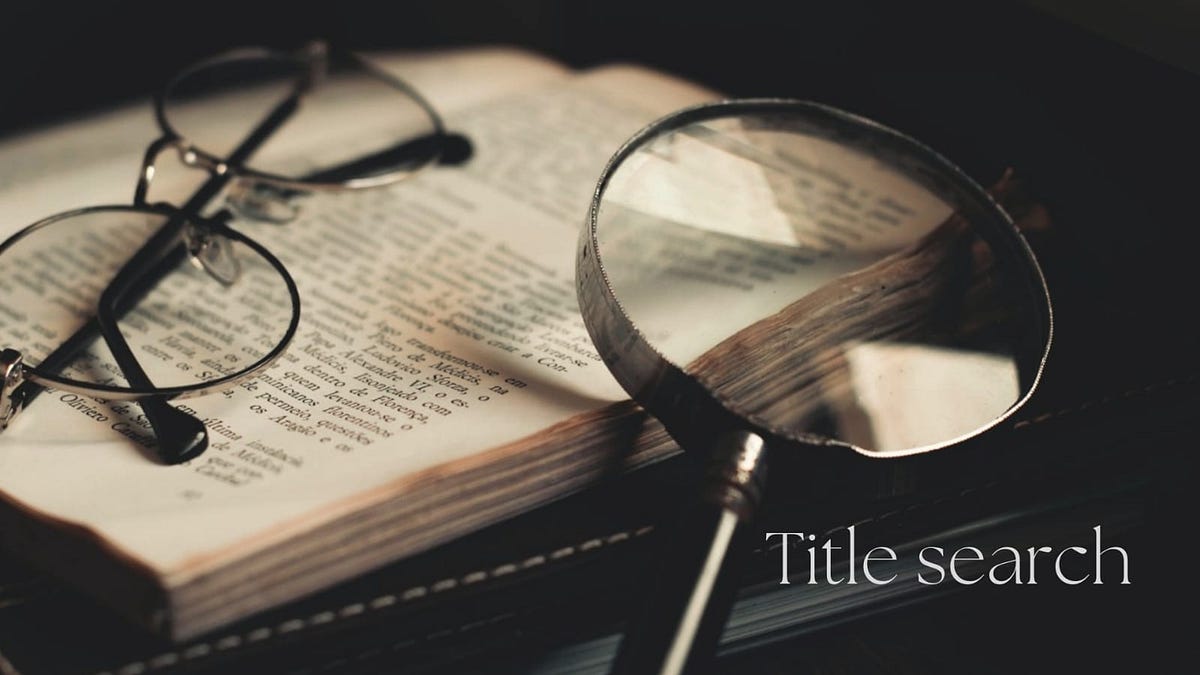 The 8 Most Common Title Curative Issues | by Einfachblr | Medium