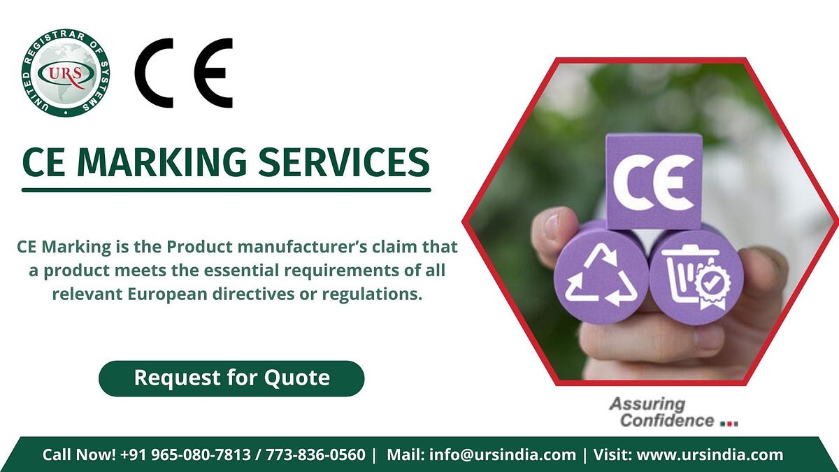 CE MarkingCE Marking Certification in Moradabad - Vivek Rai - Medium
