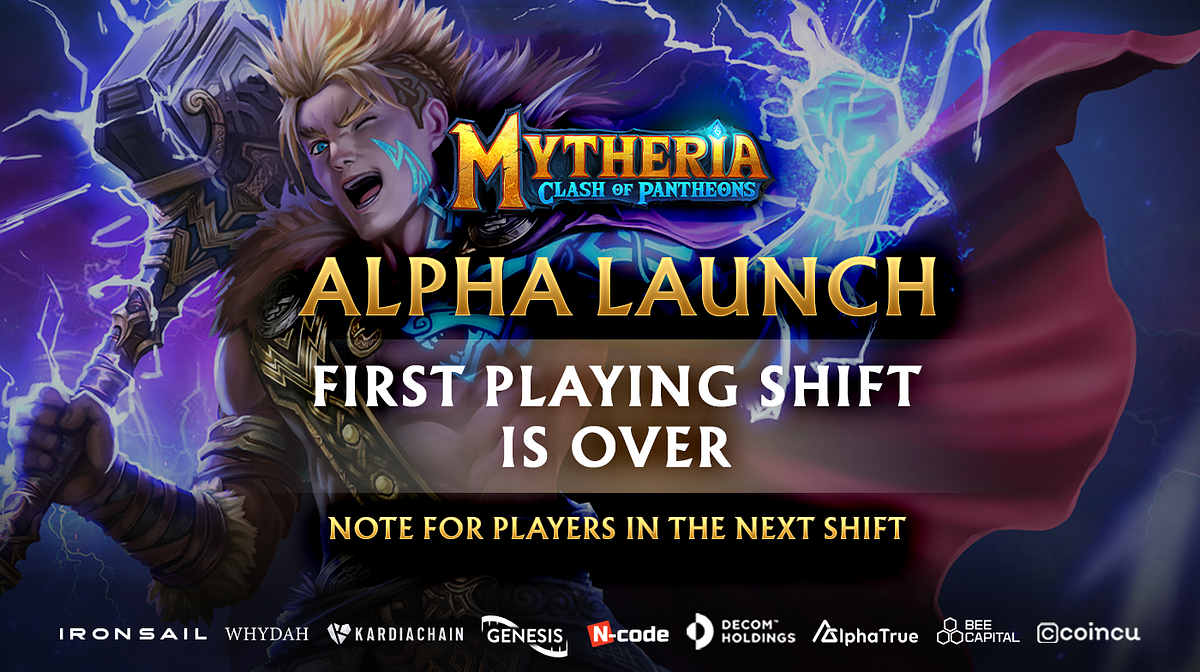 🔥The first playing shift is over — get ready, next gamers! | by ...
