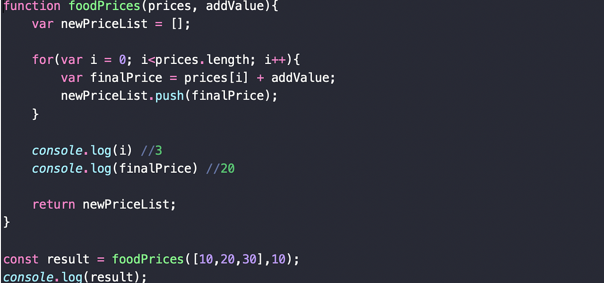 JavaScript — var-let-const nedir? Aralarındaki Farklar Nelerdir? | by ...