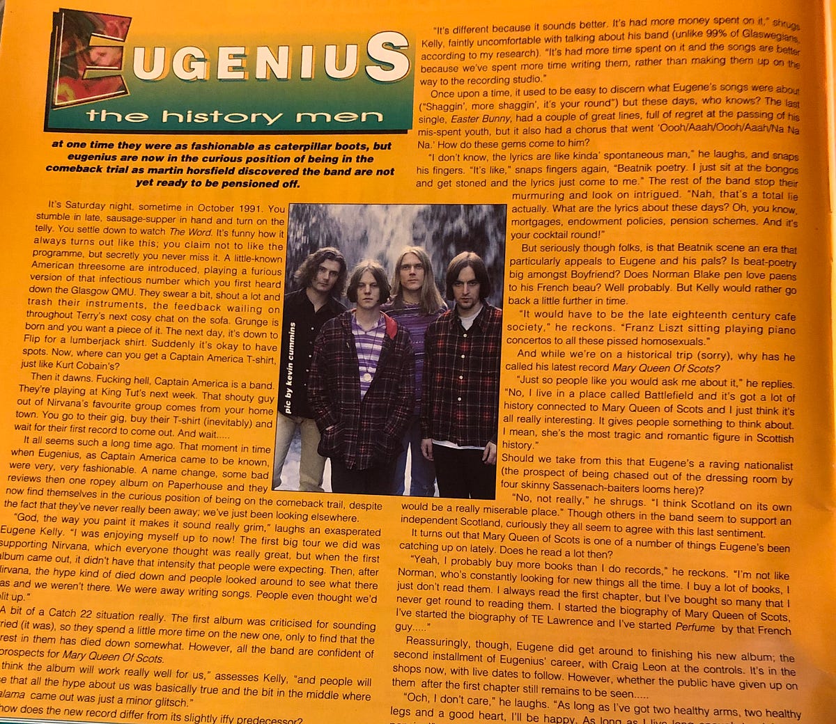 The history men: Eugenius. Originally published in M8 magazine… | by ...