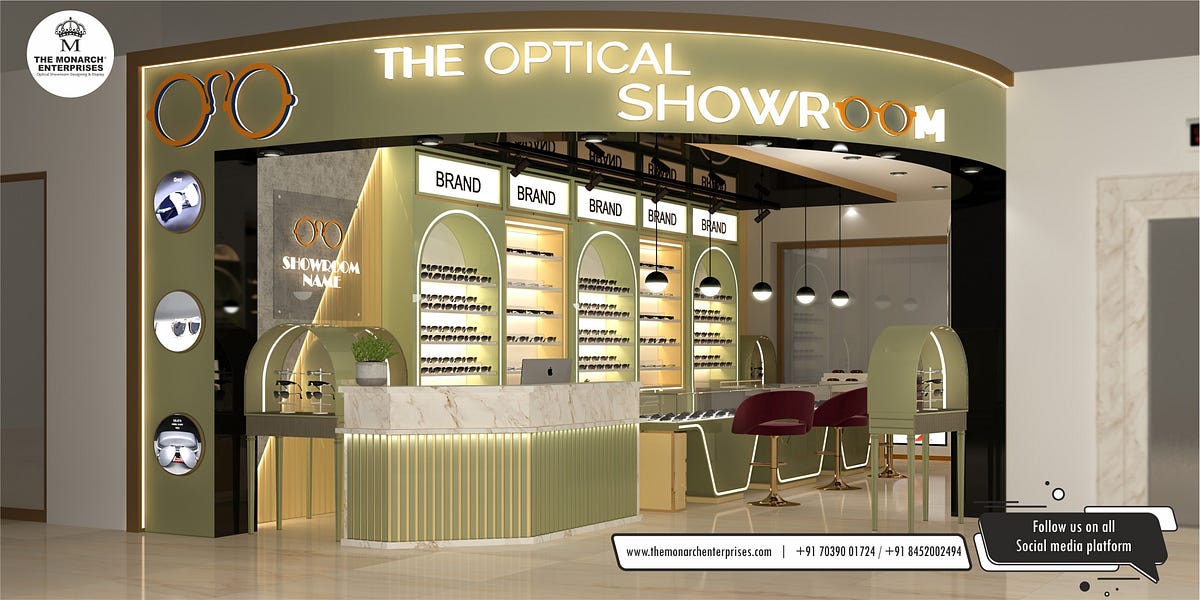 Optical Shop Designing by The Monarch Enterprises !! - The Monarch ...