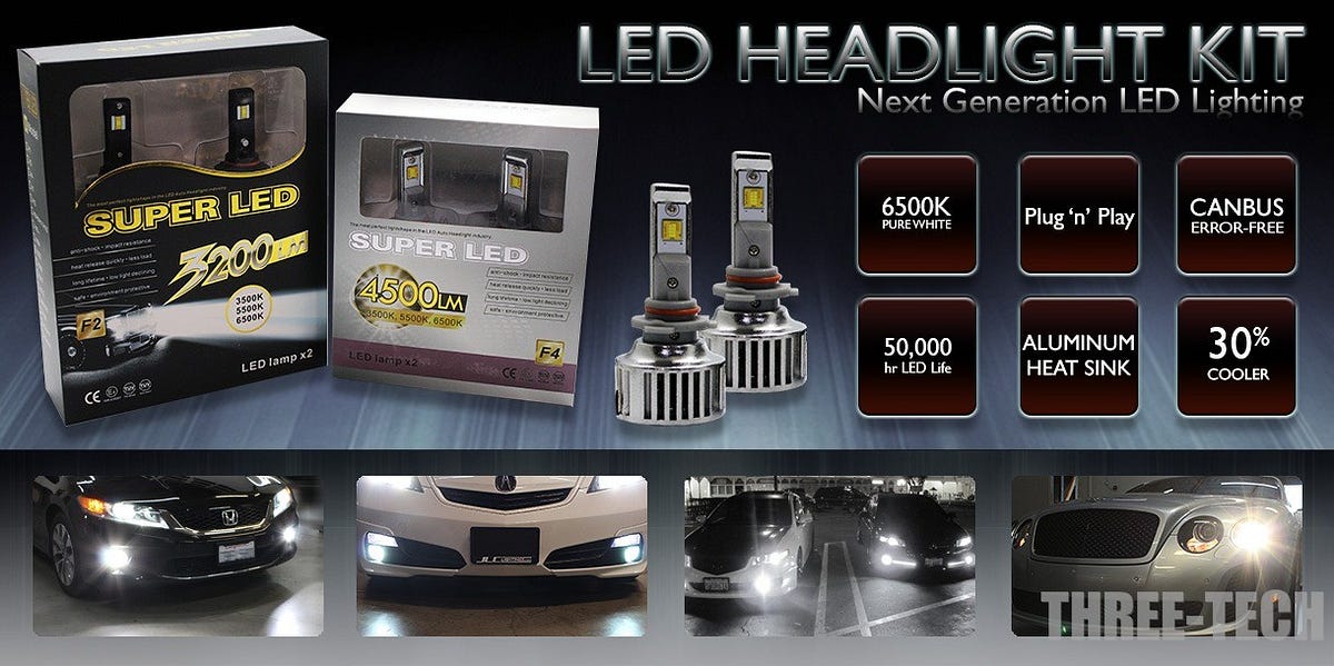 The Benefits of LED Headlights. LED headlights produce a much brighter ...