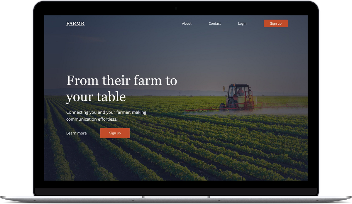 Farmr Case Study. Directly connect to your farm supplier… | by Taryn ...