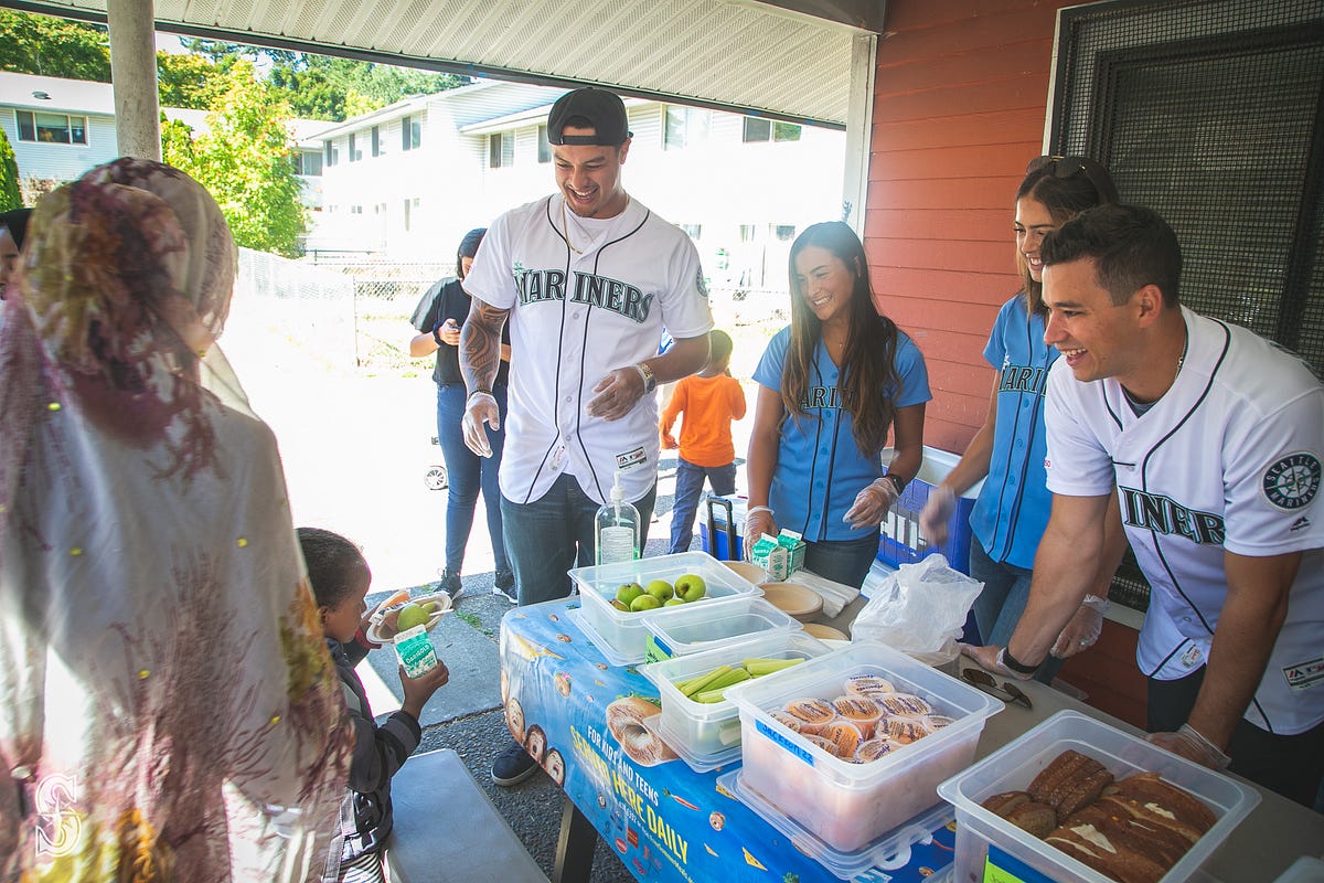Home Plate Project. Mariners pitchers Marco Gonzales and… | by Mariners ...