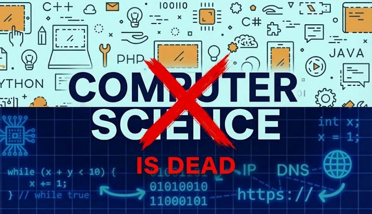 Is Computer Science Dead???. A short reflection on how AI is not… | by ...