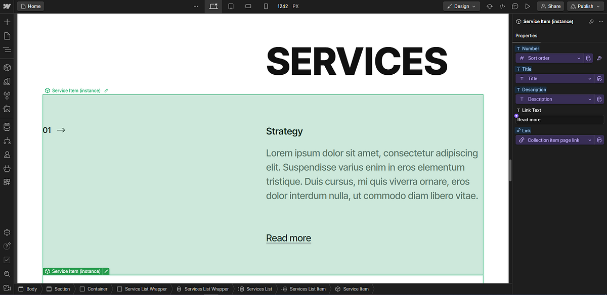 A Short Guide on Using Components in Webflow | by Robin Granqvist | Medium