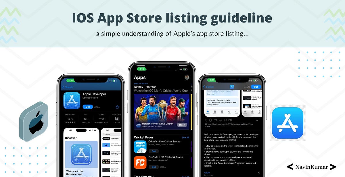 Understanding App Store listing guideline | by Navin Kumar | Medium
