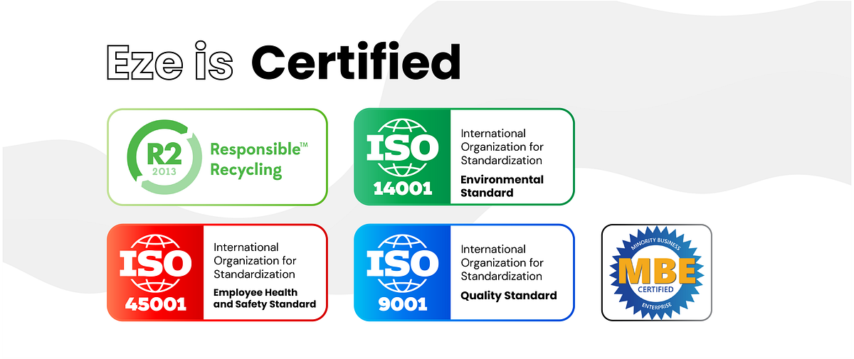 Big News! We’re Officially R2 Certified | by Eze | Eze Wholesale