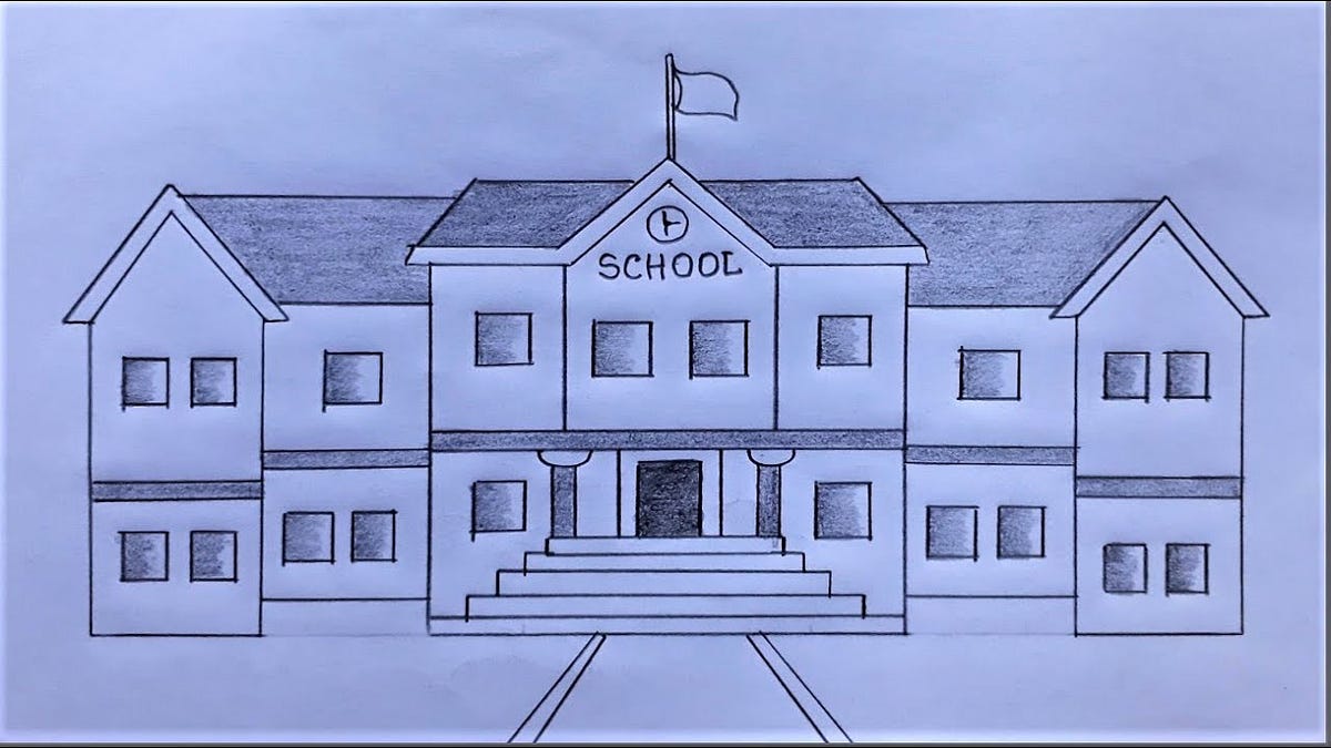 Easy House Drawing For Kids | Drawing For Kids TutorialEasy House ...