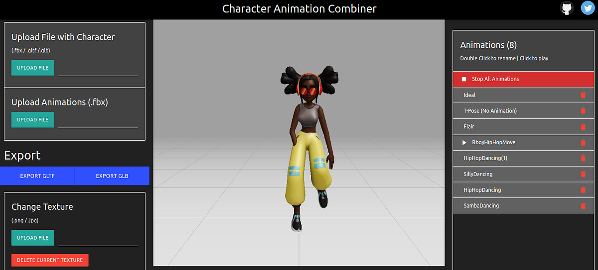 Simplified Animation Import for 3D Characters - Alef - Medium