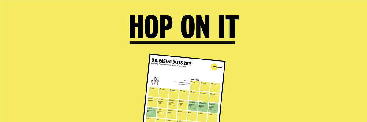 Hop on it!. Download our 2018 Easter ad delivery… | by Megan at ...