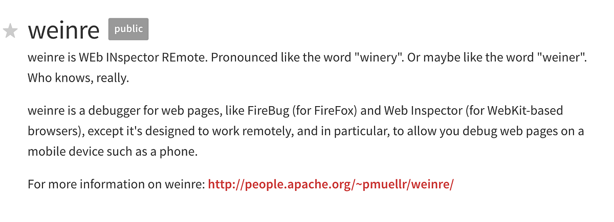 [Debug Front-End NO.1] Using Weinre Debug Android Browser on PC/MAC | by Kuma Li | Medium