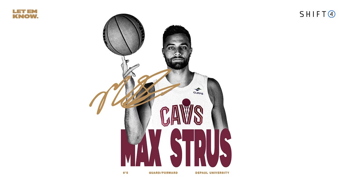 O que Max Strus pode oferecer aos Cleveland Cavaliers? | by ...