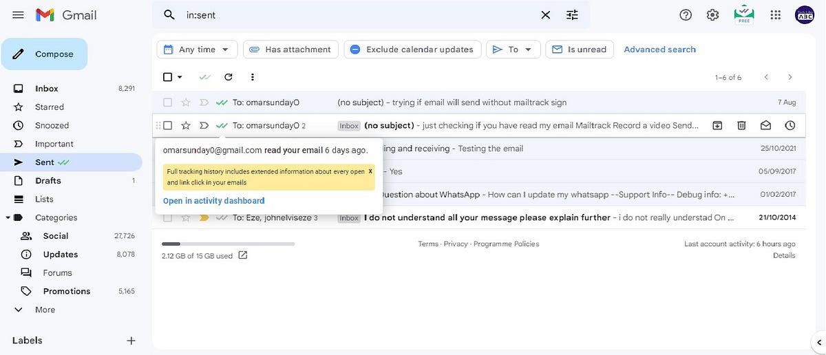 HOW TO KNOW IF YOUR EMAIL HAS BEEN READ | by Omatsola | Medium