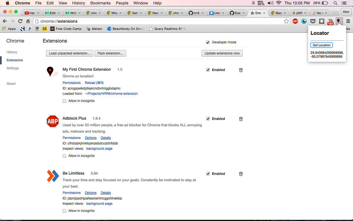 Creating Chrome Extensions Pt. 1. Even after I began learning to code ...