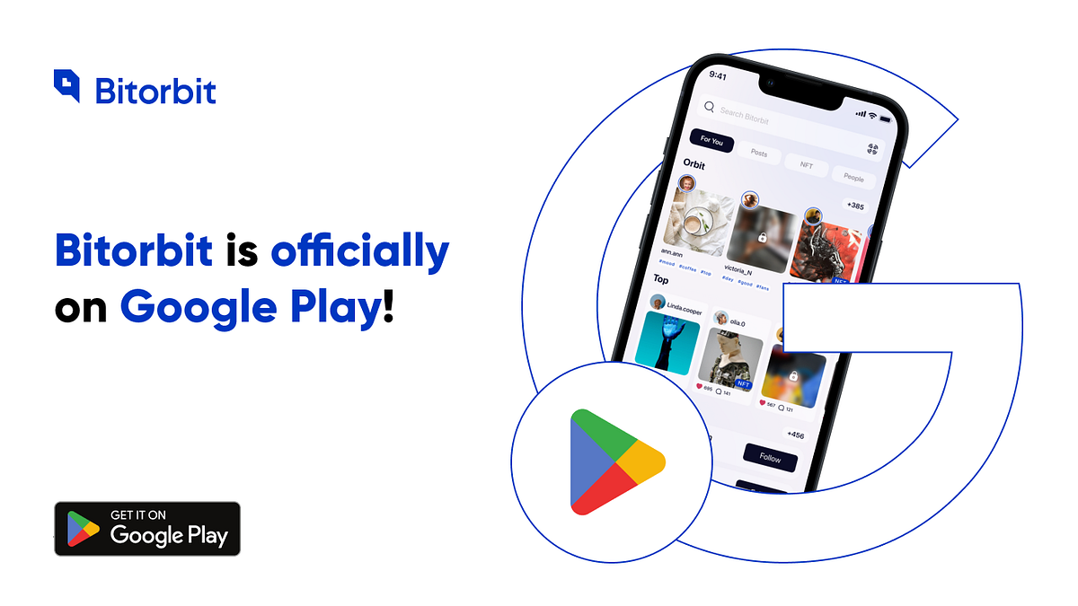The orbit is getting larger. Bitorbit is officially on Google Play! | by Bitorbit | Medium