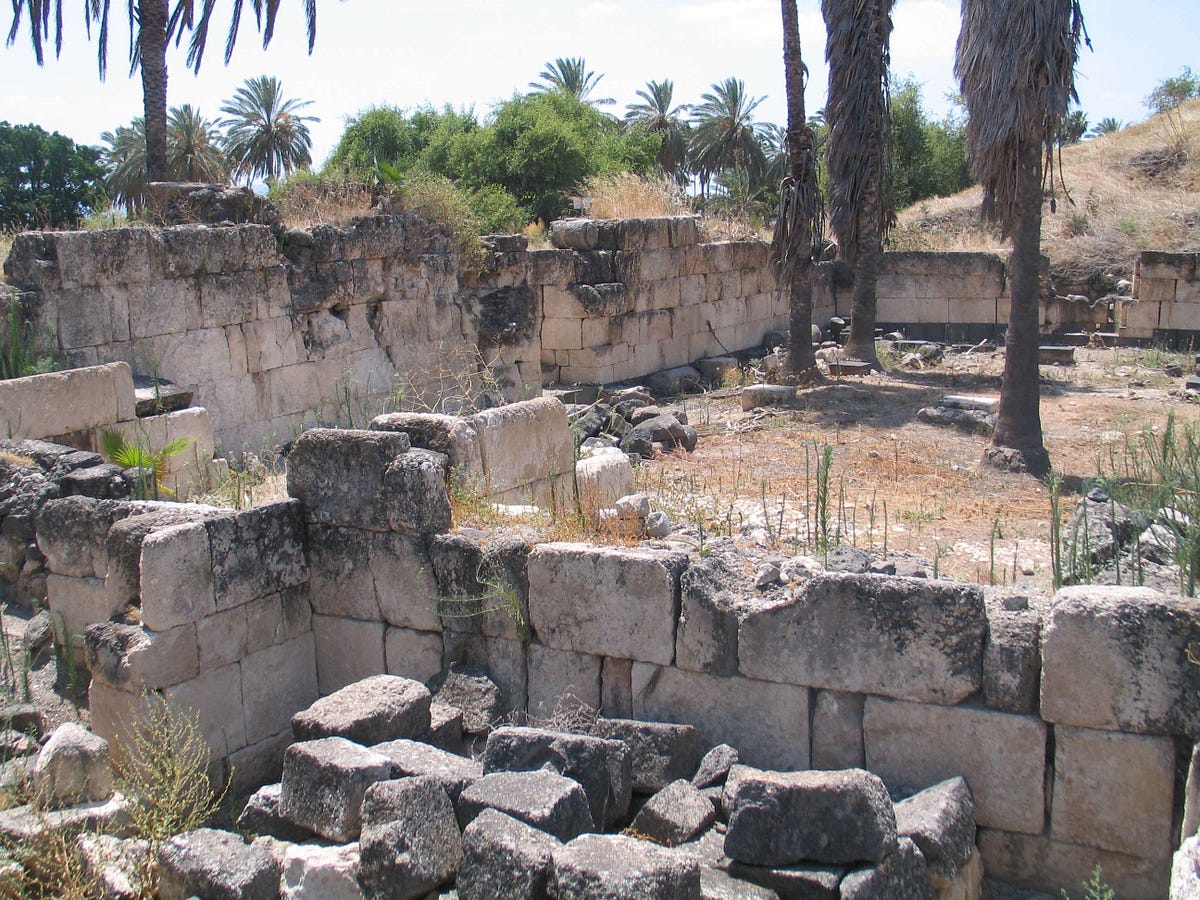 A remarkable discovery in the Galilee. Mosaics and traces of an ancient ...