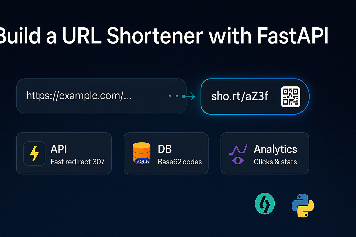 Build a FastAPI URL Shortener in a Weekend | by Hash Block | Sep, 2025 | Medium