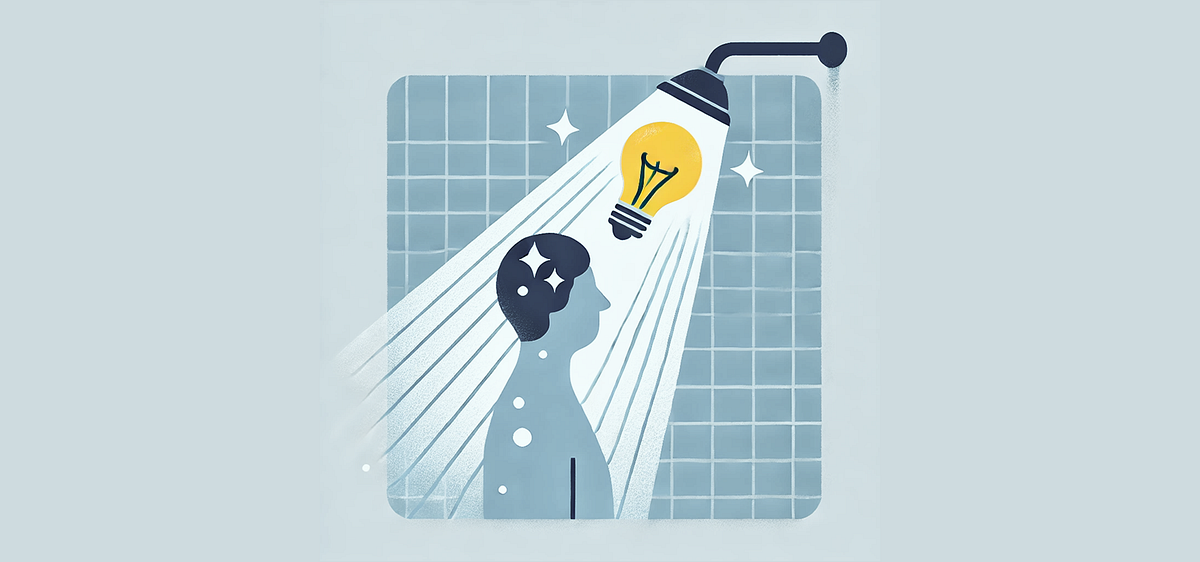 Why Your Best Ideas Come in the Shower (It’s Science, Not Magic!) | by ...