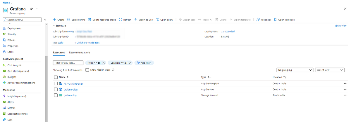 Deploy Grafana to Azure App Service using Bicep | by Chandan Prasad ...