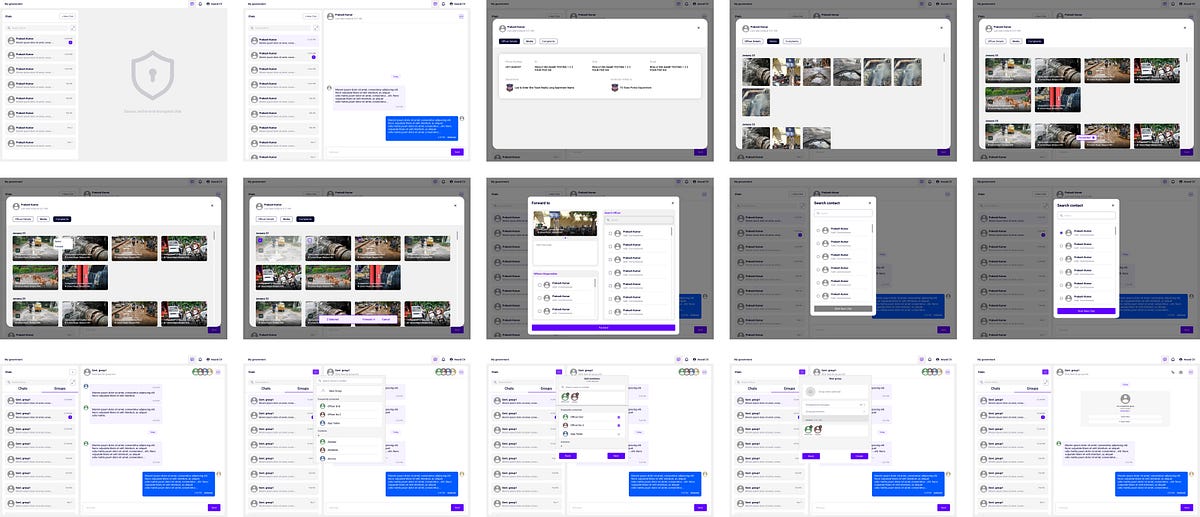 UI/UX Case Study: Designing a Secure Government Chat Interface | by ...