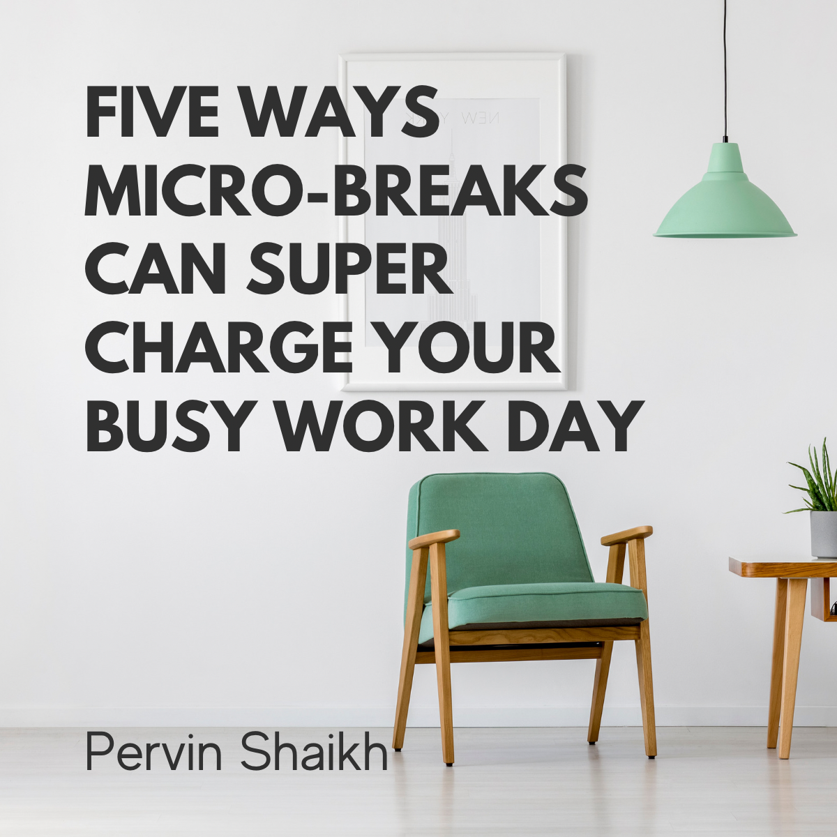 Five Ways Micro-breaks Can Super Charge Your Busy Work Day | by Pervin ...