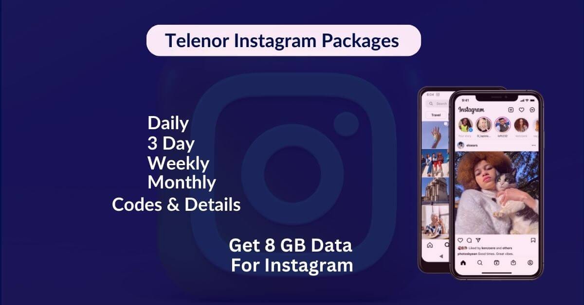 Telenor Instagram Packages 2023 Daily, Weekly, Monthly Code | by ...