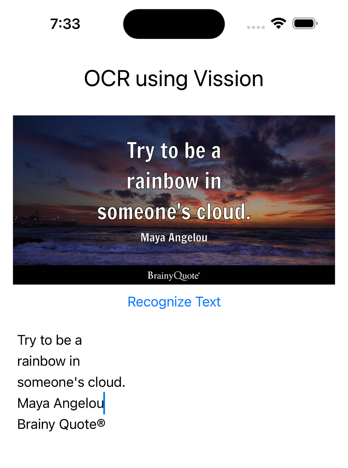 Text Recognition Or Ocr Using Vision Framework — Ios Swiftui By Jakir Hossain Medium 8047