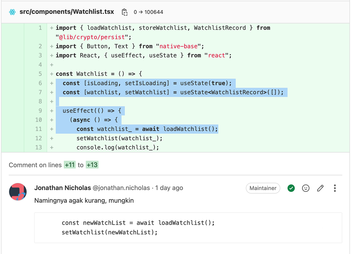 Refactoring and Code Review in React | by Jonathan Nicholas | Medium
