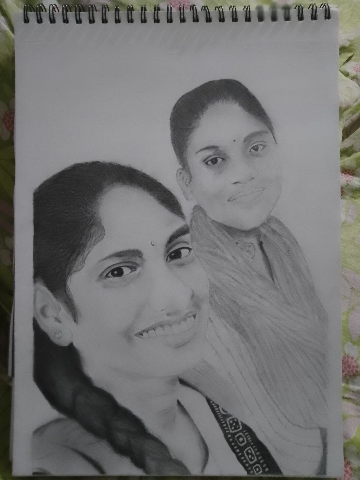 I love my first “Portrait”. I never expect that I can draw a… | by Raju ...