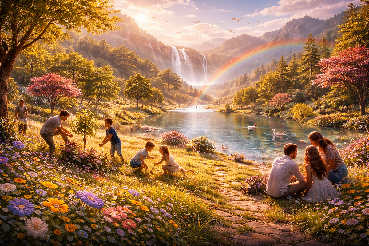Let There Be A Beautiful World. About This Poem: The poem celebrates a ...