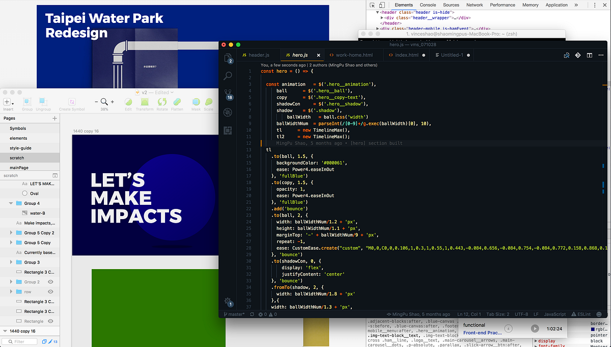 How I transitioned from a graphic designer to front-end developer in 5 months | by Vince MingPu ...