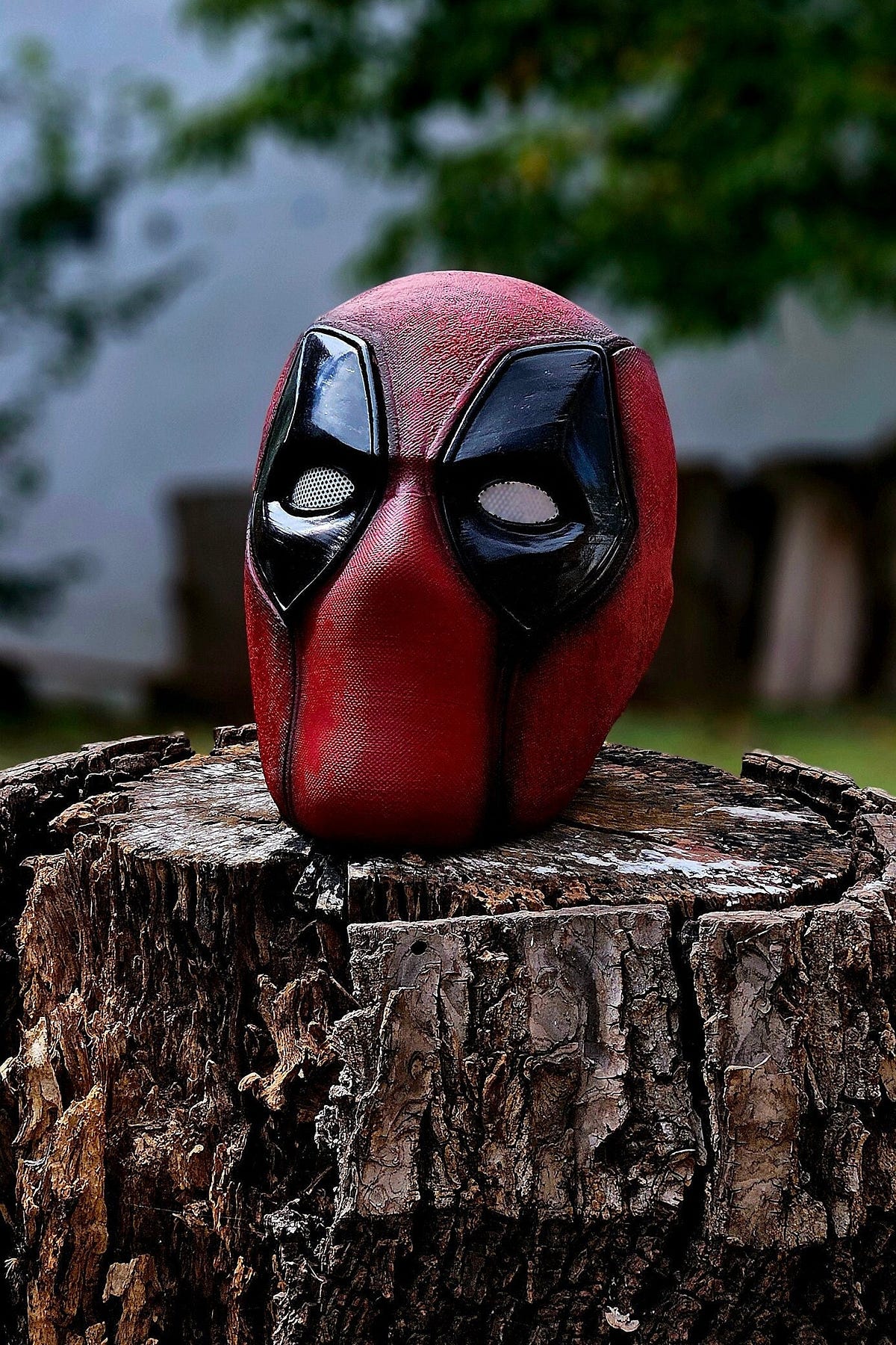 Free Deadpool Helmet - Ava Dunn - Medium