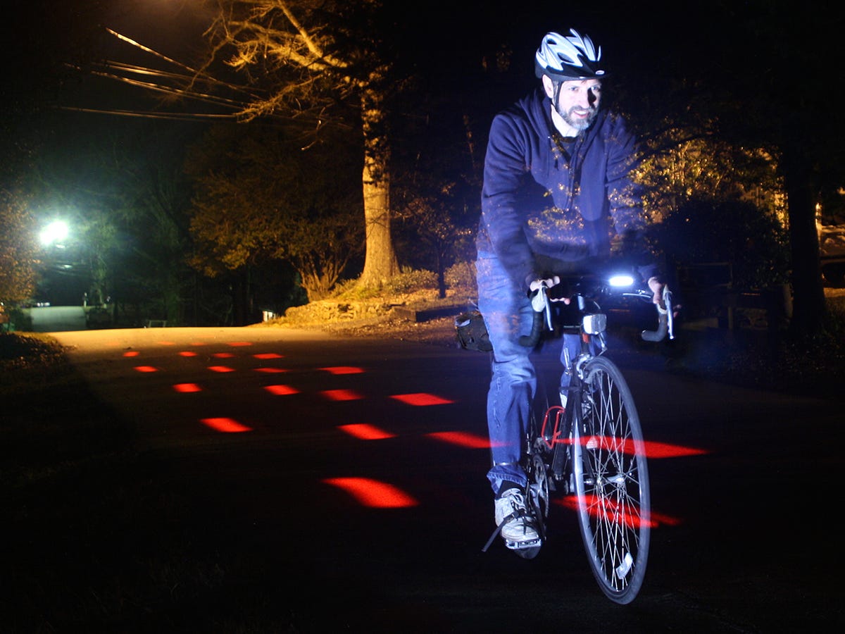 Bike Light Array Marks Off Your Lane at Night | by Jeremy S. Cook | Medium