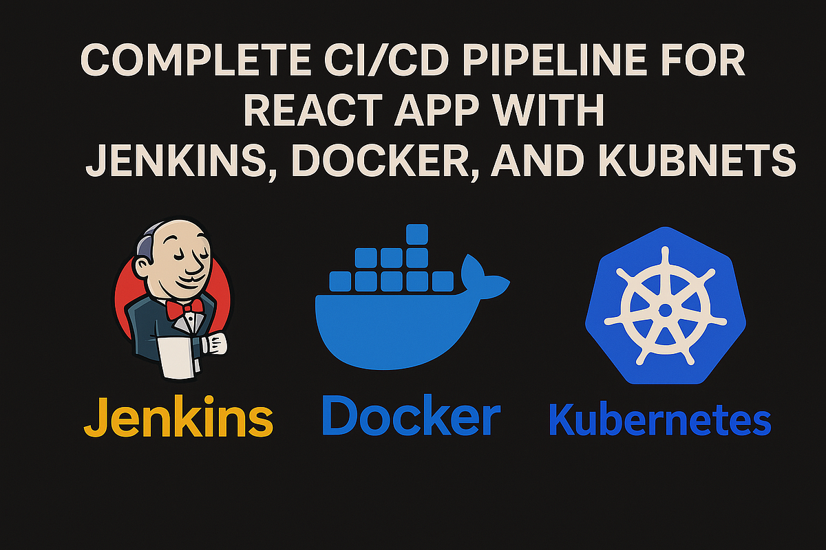 Complete CI/CD Pipeline for React App with Jenkins, Docker, and ...