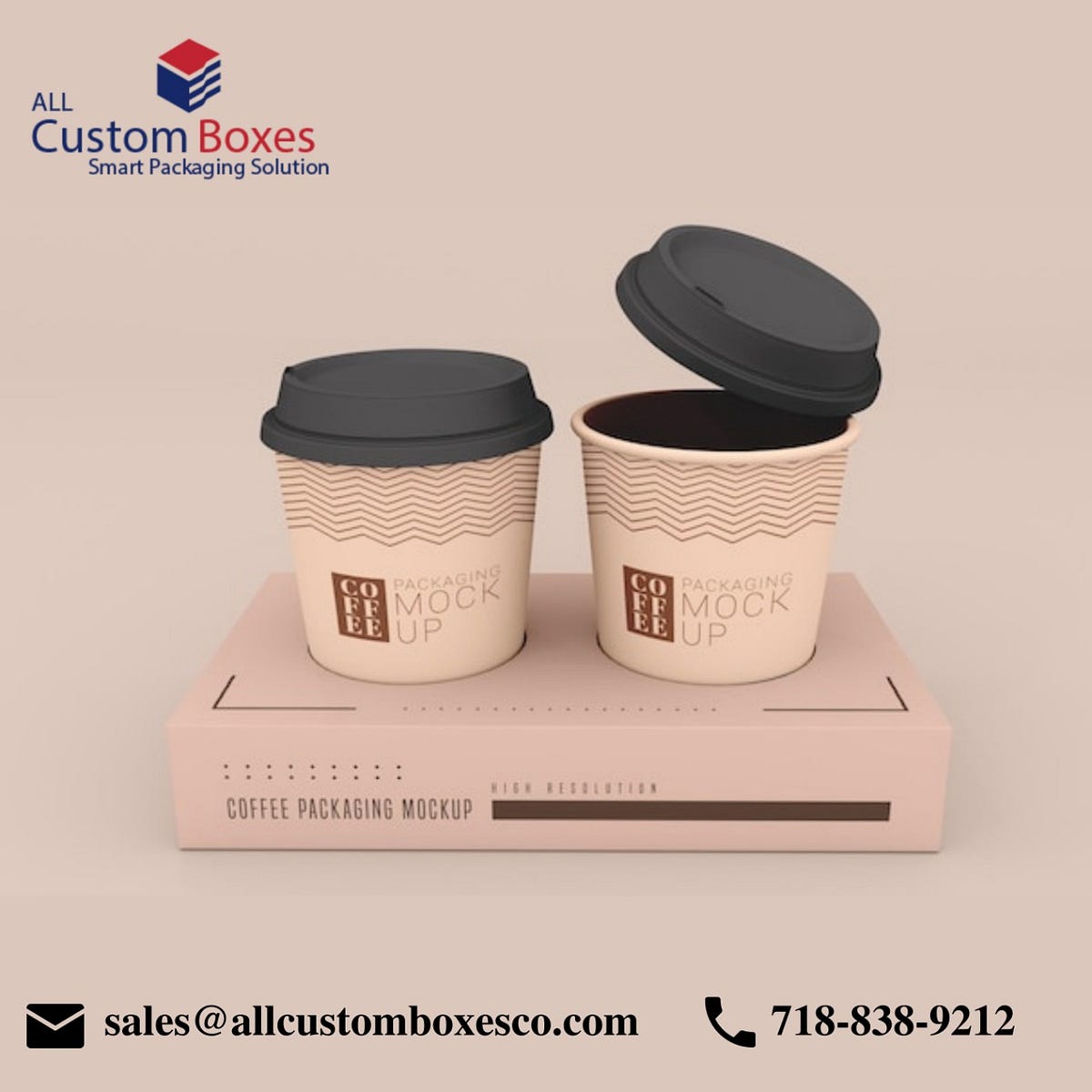 Custom Cup Holder - Custom Packaging - Medium