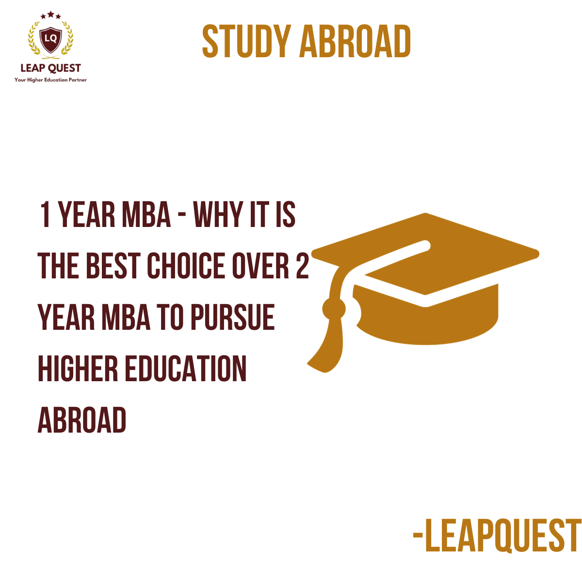 Why 1 year MBA Programs To Study Abroad | by LeapQuest - Overseas ...