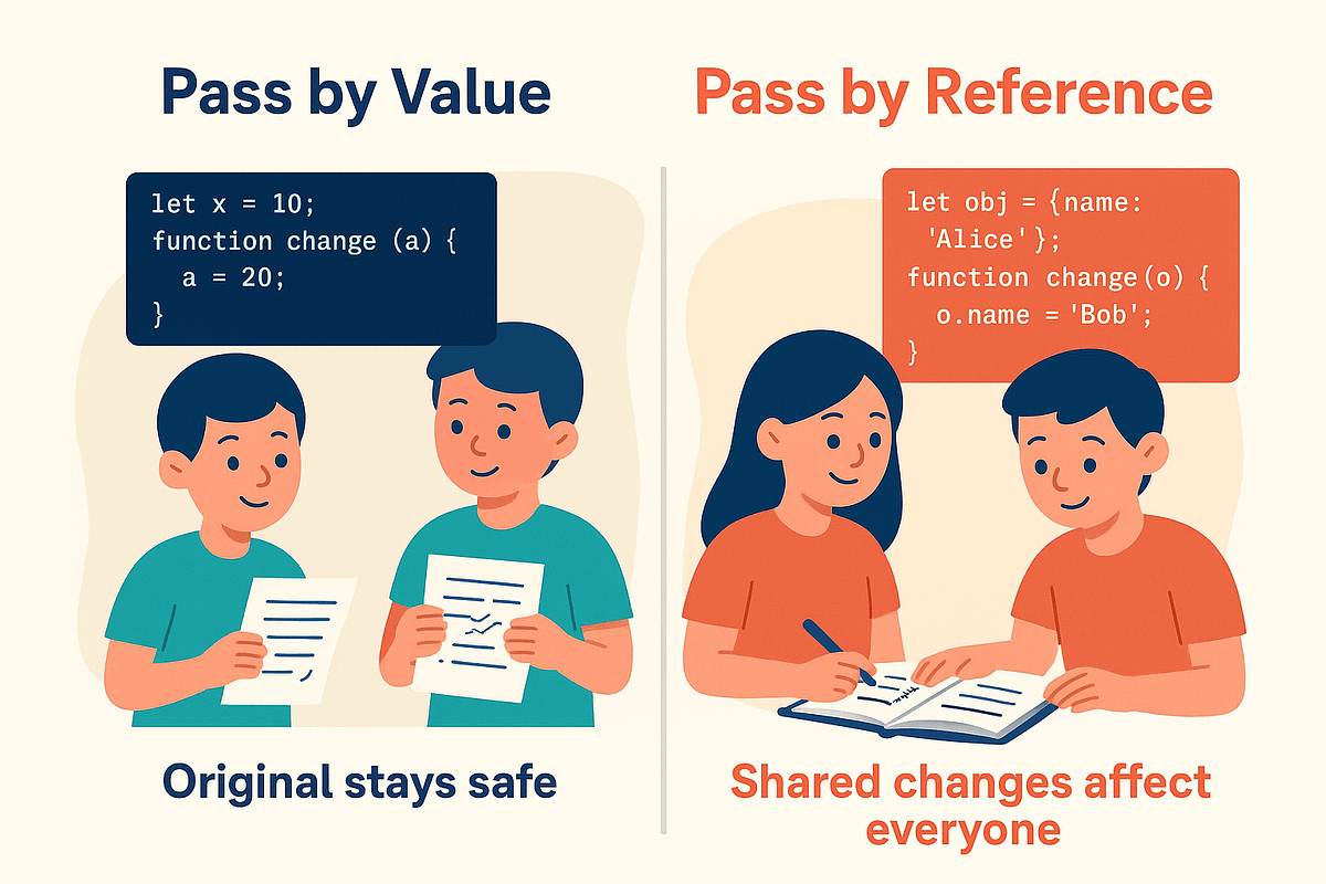Understanding Pass by Value vs Pass by Reference in JavaScript | by ...