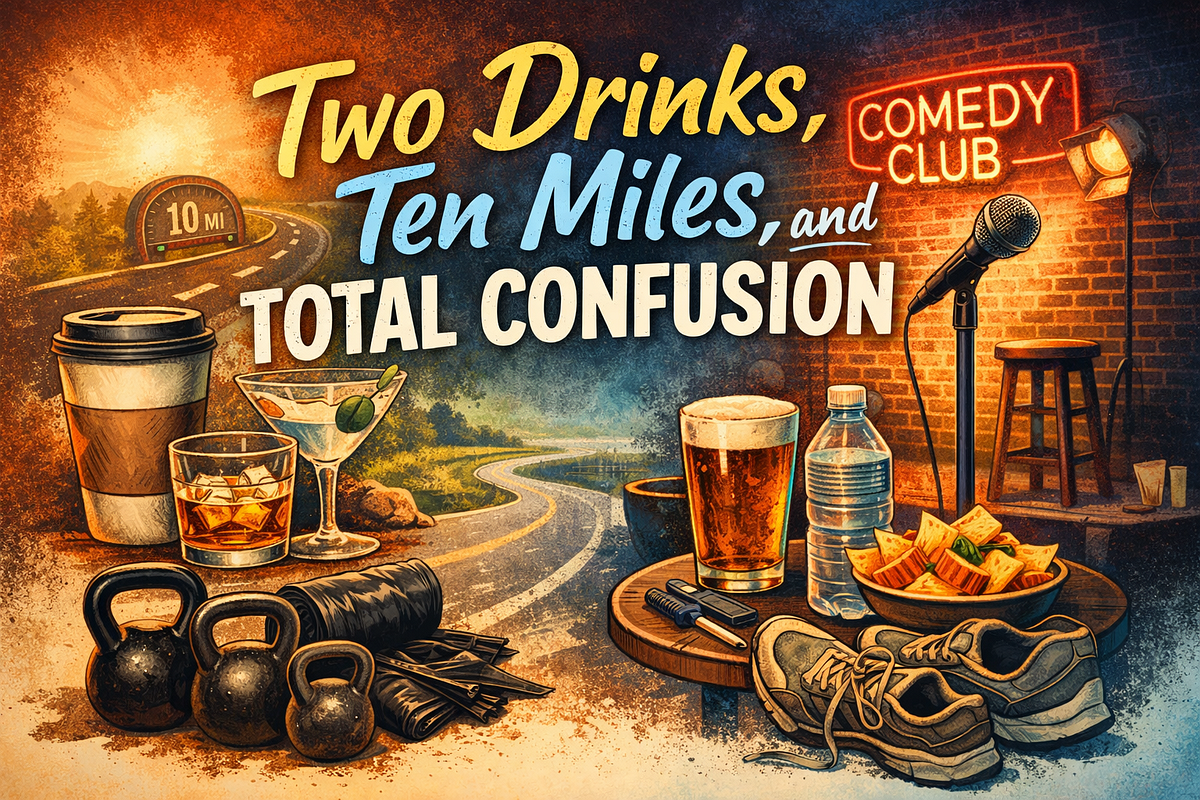 Two Drinks, Ten Miles, and Total Confusion | by Over55wtfnow | Feb ...
