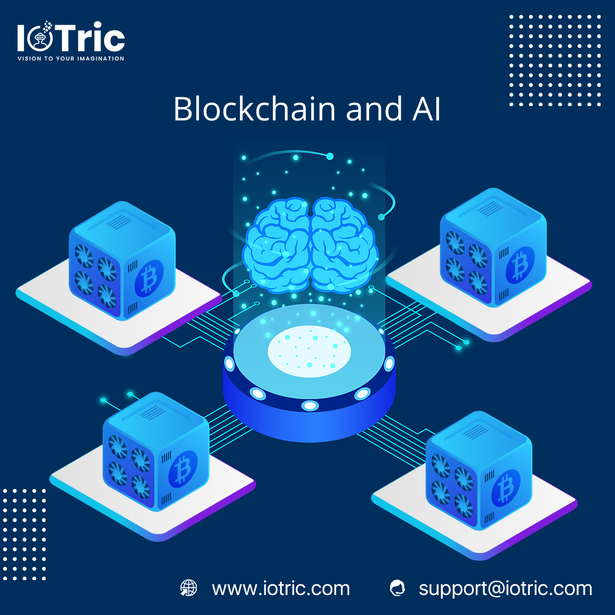 Blockchain and AI. How the convergence of Blockchain and… | by IOTRIC ...