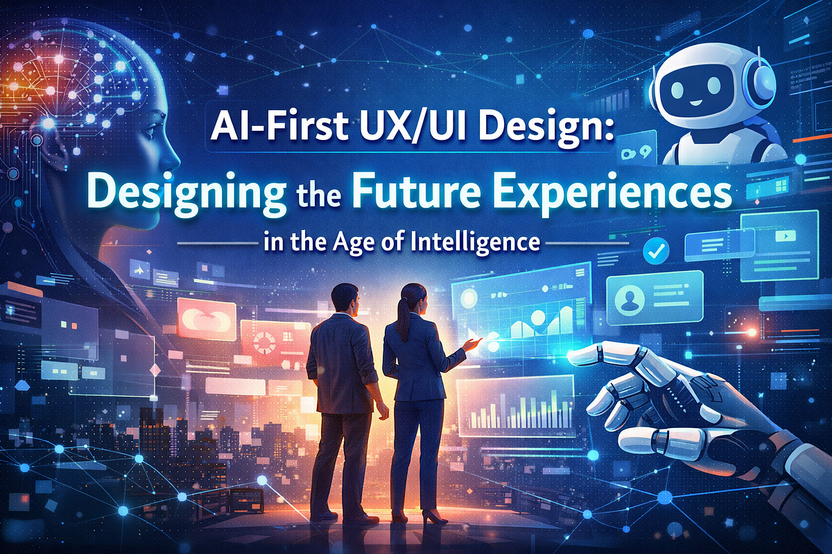 AI-First UX/UI Design: Designing the Future Experiences in the Age of ...