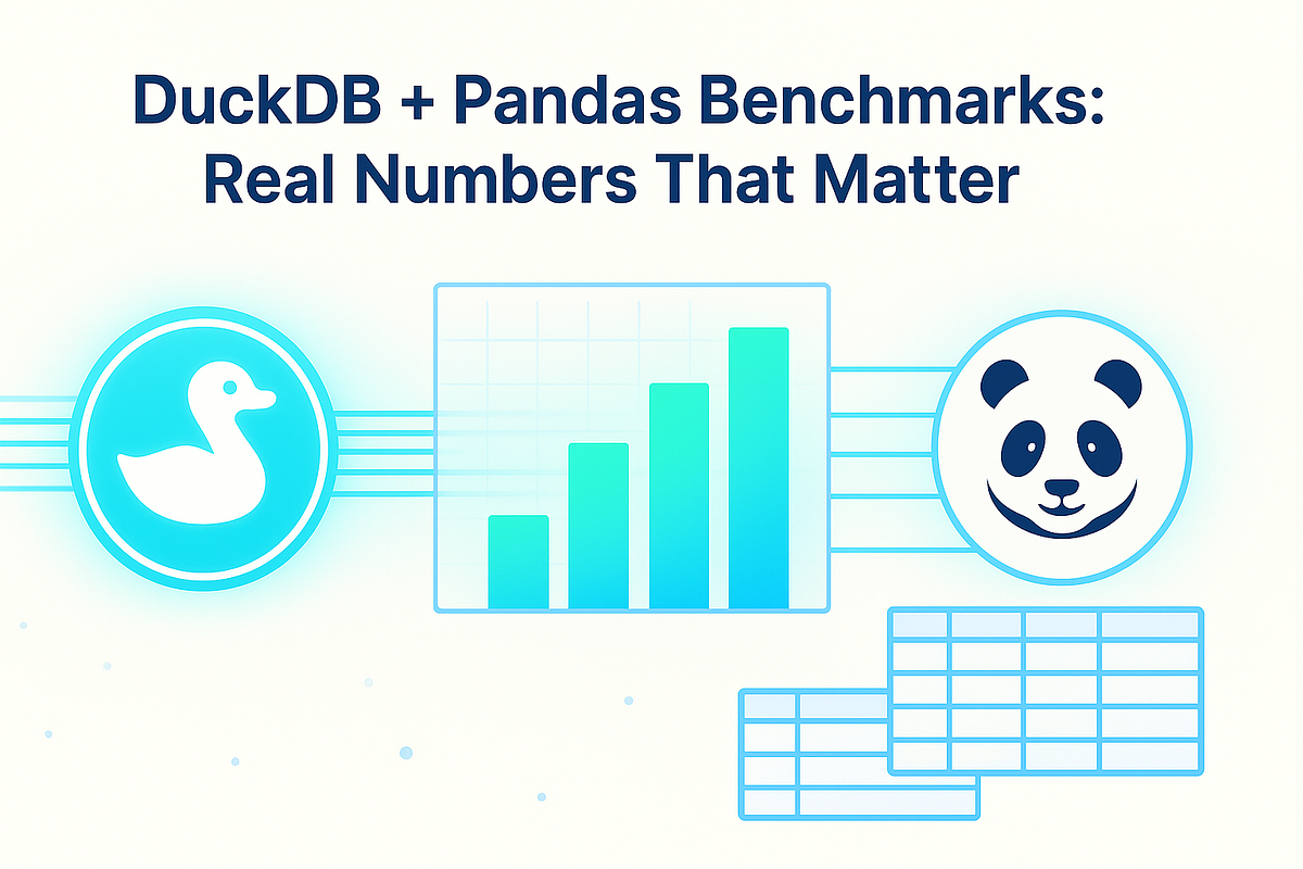 DuckDB + Pandas Benchmarks: Real Numbers That Matter | by Neurobyte ...