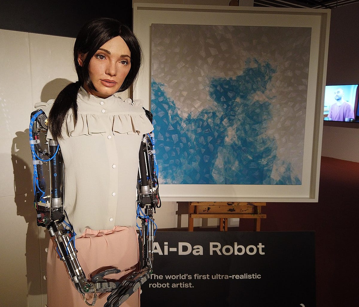 The Robot’s Canvas. Will human creativity survive the 21st… | by Sansu ...