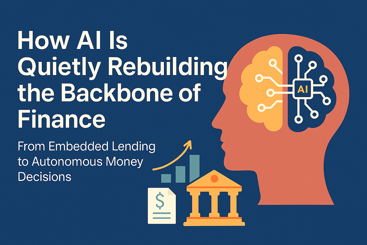 How AI Is Quietly Rebuilding the Backbone of Finance: From Embedded ...
