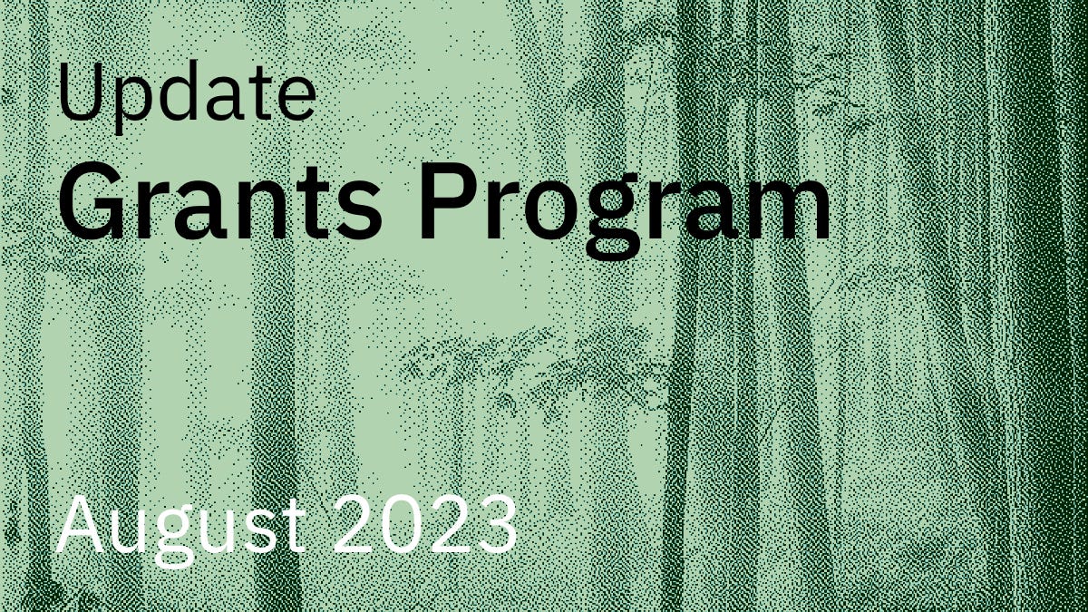 Grants Program Update, August 2023 | by Steve | The Sia Blog