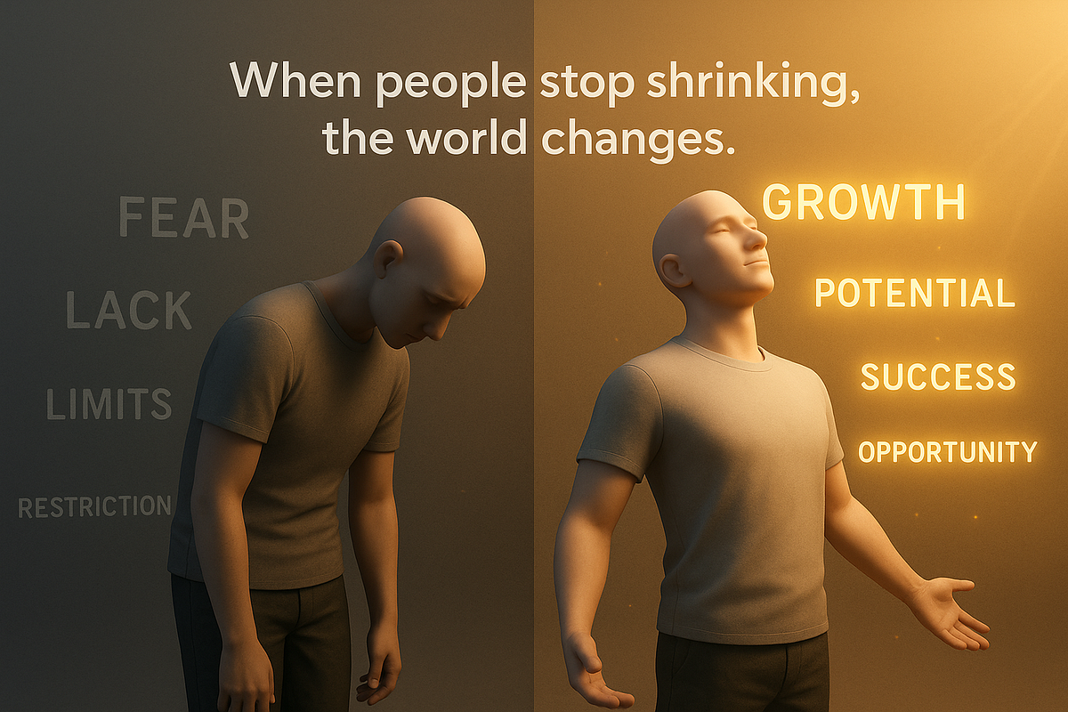 DAY SIXTEEN — The World Changes When People Stop Shrinking | by IB ...