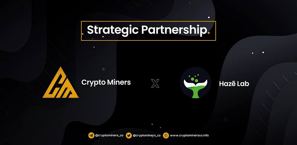 Partnership Announcement 🤝 - CRYPTO MINERS - Medium