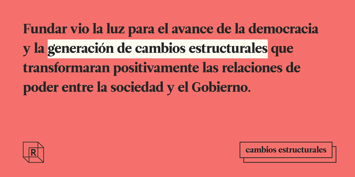 Fundar: historia, misión y finalidad | by OTT | 23 años en México | Medium